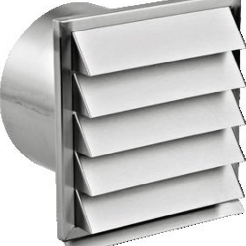 CACHE SORTIE MURALE INOX Ø 150 MM PLAT – T-I-P 2022